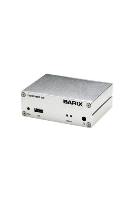 Barix Exstreamer 100 - Decodificador de Áudio por IP Multiprotocolo ...